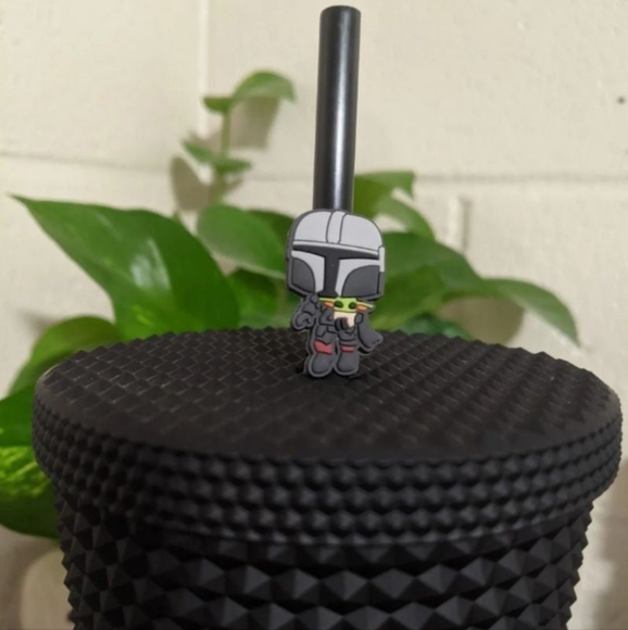 Kitchen | Mandalorian Groku Baby Yoda Starbucks Straw Topper | Poshmark